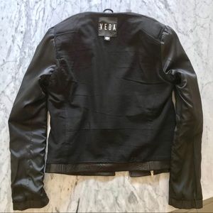 Veda | Jackets & Coats | Veda Jayne Leather Jacket Black | Poshmark